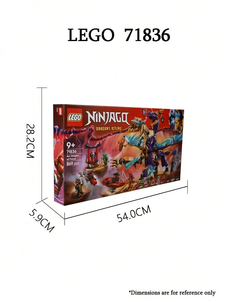 LEGO 71836 Focuses On Shenlong Tianwan Ninjago Series 2025 New Building ...