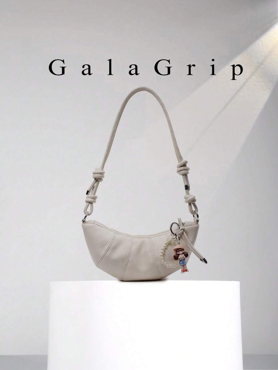 Borsa retrò in corno di mucca di nicchia, versatile come una borsa da ...