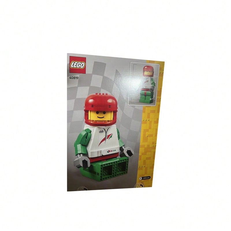 LEGO 40819 Grote schaal Racer Minifiguur 2025 Nieuwe mannelijke en ...