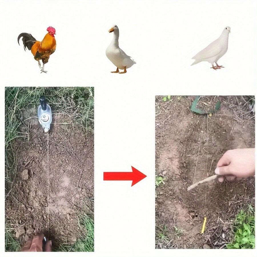 3pcs Outdoor Spring Trap, High Sensitivity Catching Device, Safe ...