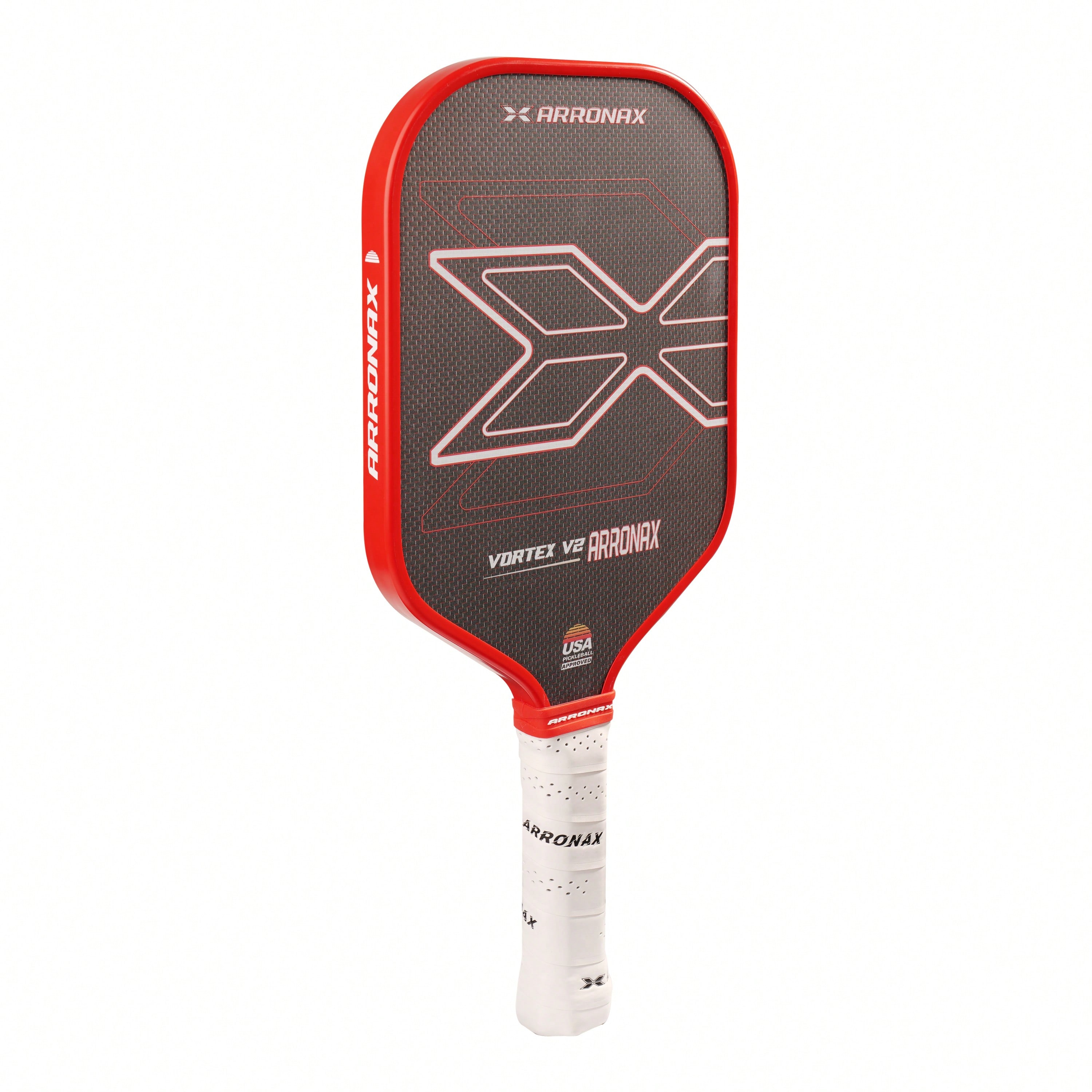 ARRONAX AX06 Vertex V2 Thermoformed Pickleball Paddle Raw Titanium ...