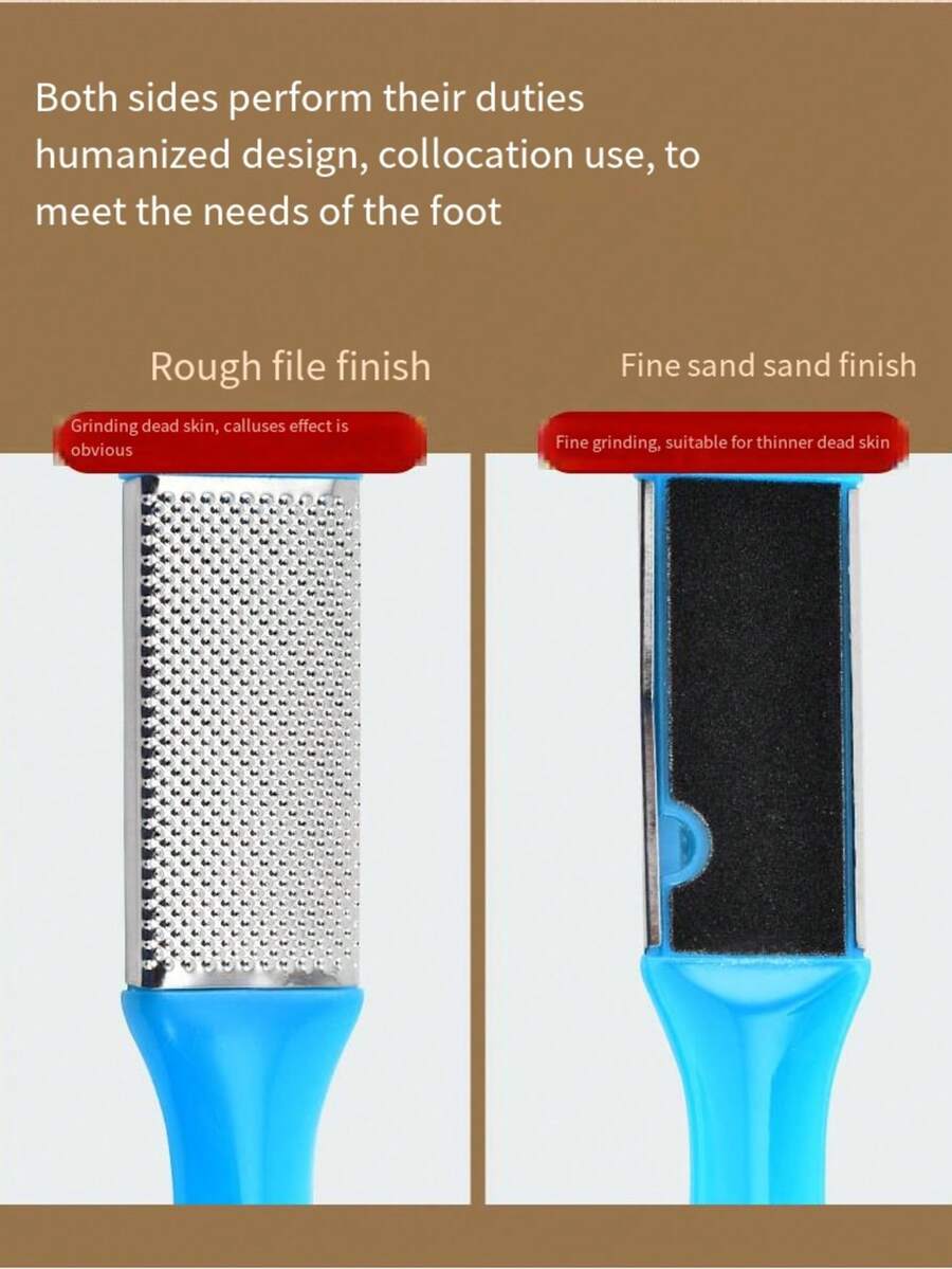 Rubber Foot Board File For Scrubbing Feet. Double-Sided Sandpaper For ...