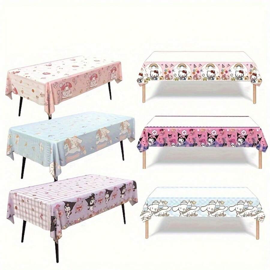Sanrio Sanrio Hello Kitty & Cinnamoroll Disposable Tablecloth - Perfect ...