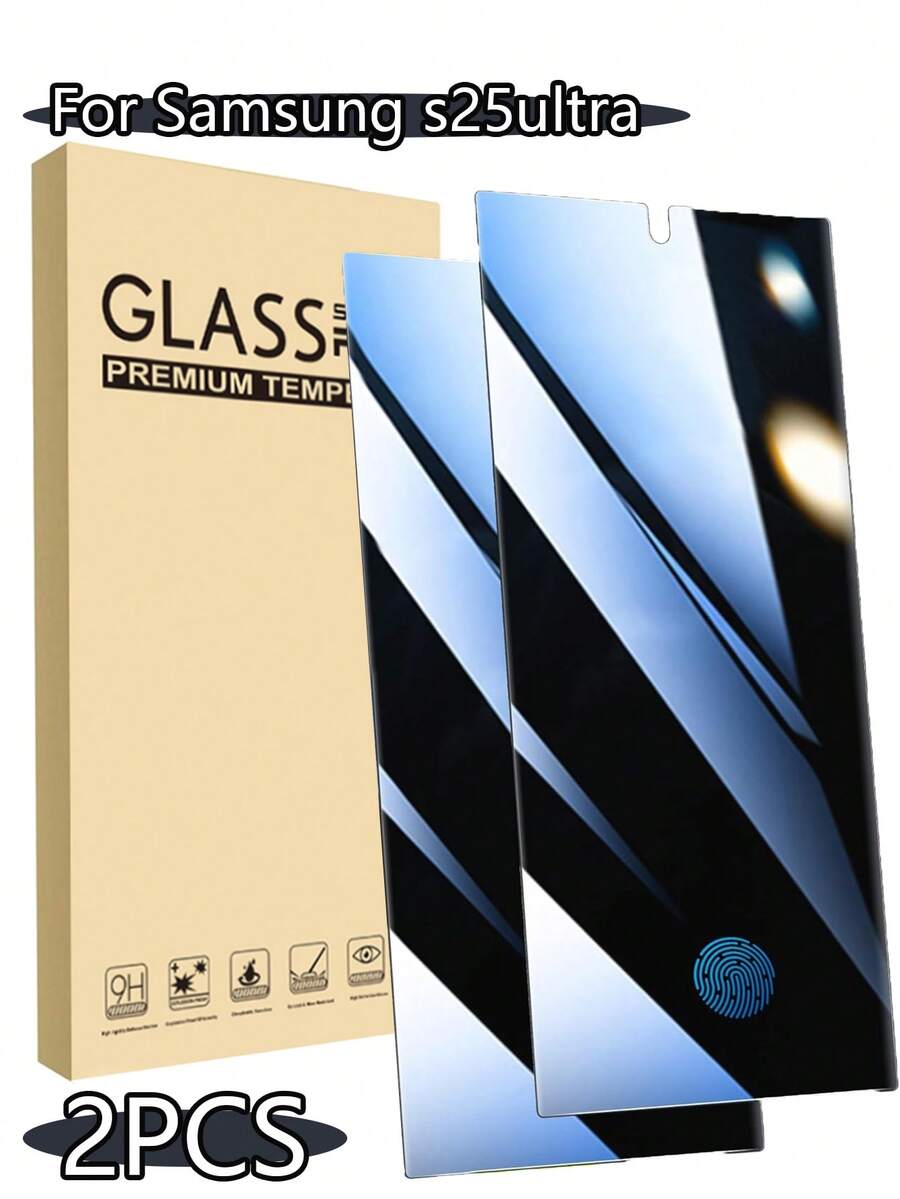 Galaxy S25 Ultra Privacy Screen Protector, 24 Degrees [Fingerprint ...
