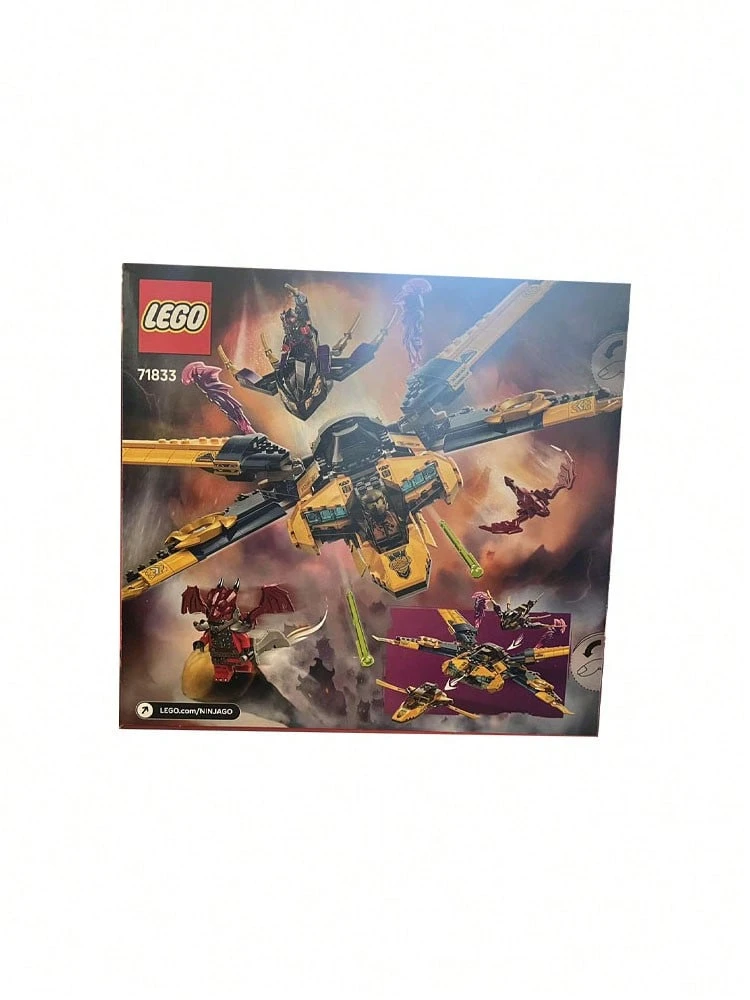 LEGO 71833 Las And Alin's Storm Jet Aircraft Ninjago 2025 New Building ...