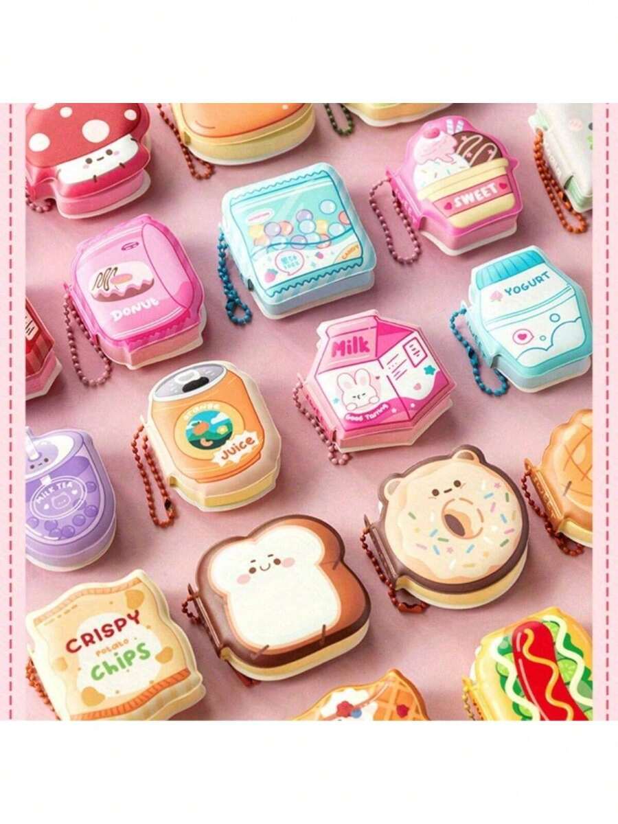4 Packs Mini Notebooks With Cute Hanging Decorations - Portable, Fun ...