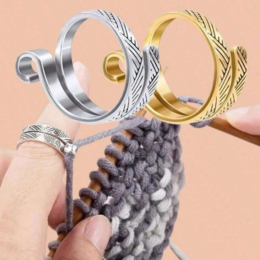 Adjustable Yarn Ring For Crochet, Yarn Tension Ring Crochet, Crochet ...