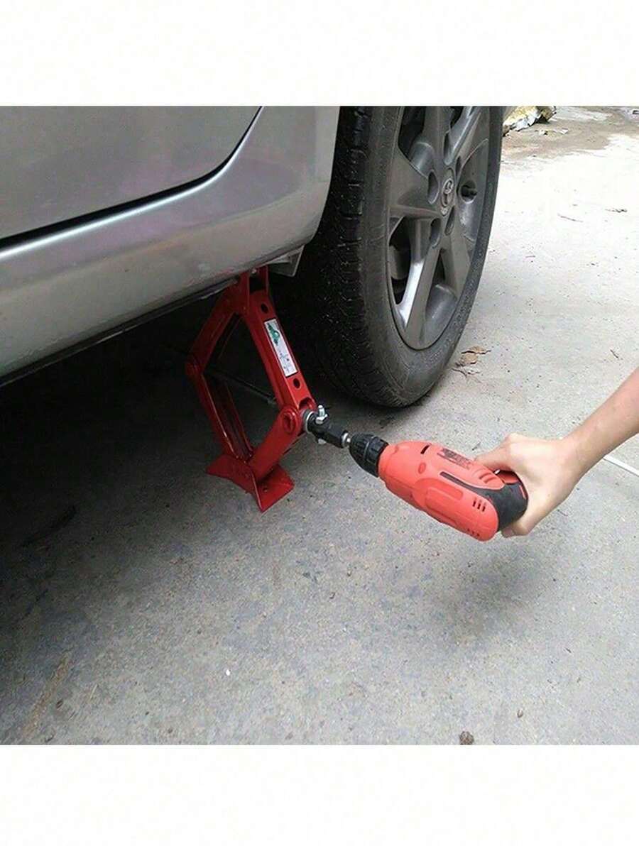 Heavy-Duty Scissor Jack Adaptor Wrench - Effortlessly Lift Cars With 1/ ...