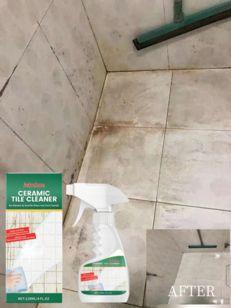 1pc Multifunctional Tile Cleaning Agent, Wall, Floor, Bathtub, Toilet ...