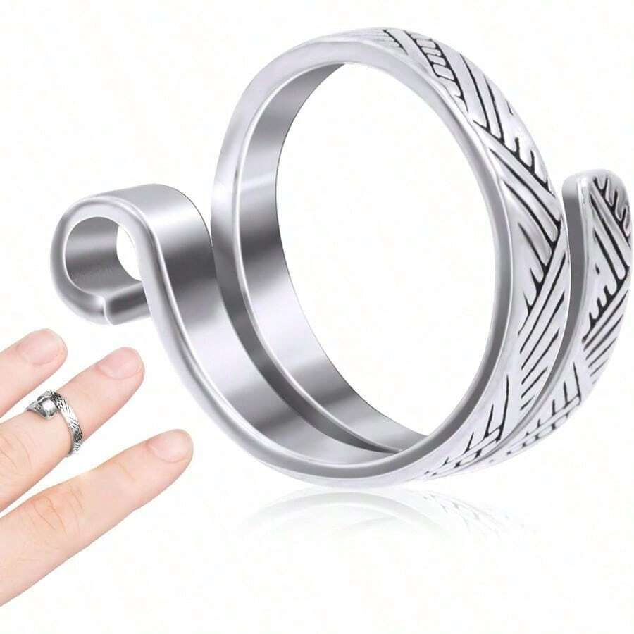 Adjustable Yarn Ring For Crochet, Yarn Tension Ring Crochet, Crochet ...