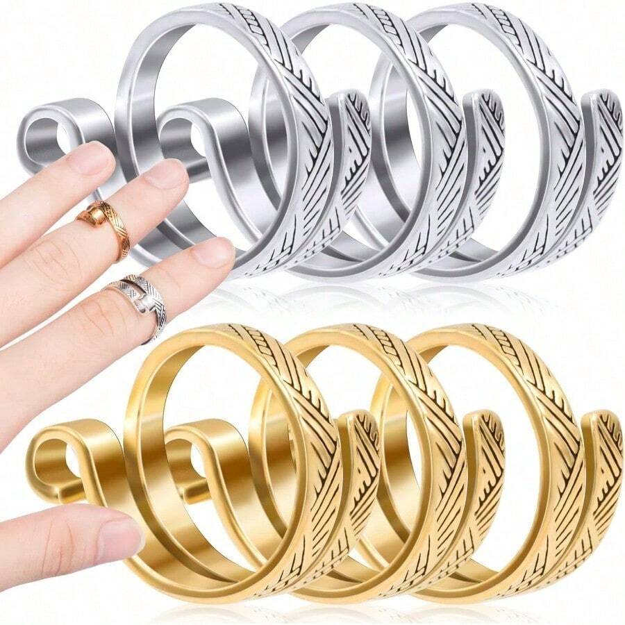 Adjustable Yarn Ring For Crochet, Yarn Tension Ring Crochet, Crochet ...