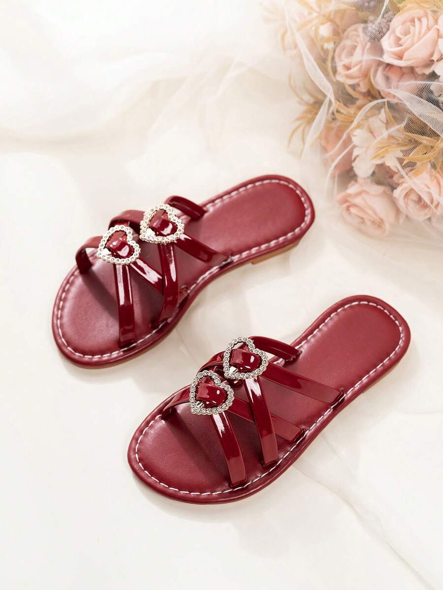 2025 New Slippers, Fashion Bright Diamond Slippers, Love Bright Diamond ...