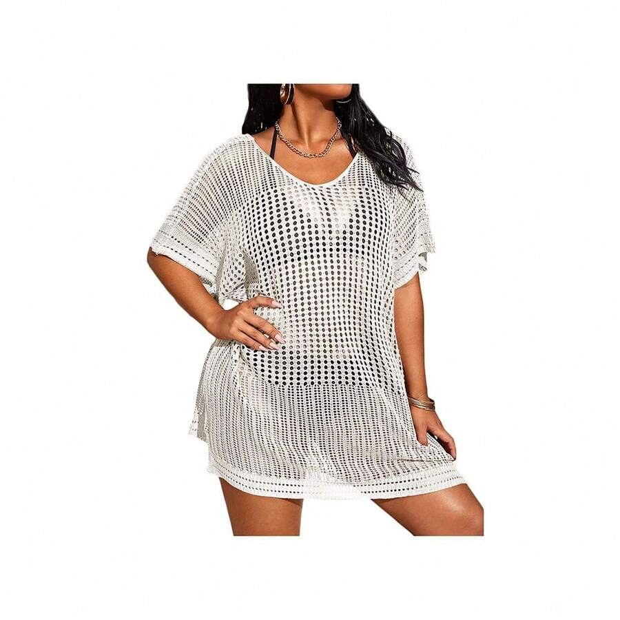 Garvee Women Plus Size Long Cover-Ups For Swimwear Beach Flowy ...