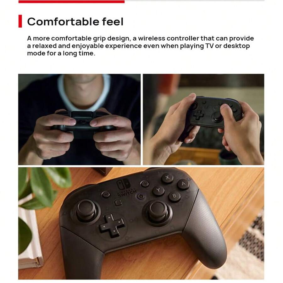 Nintendo Switch Handle Pro Game Controller Switch Controller Nintendo ...