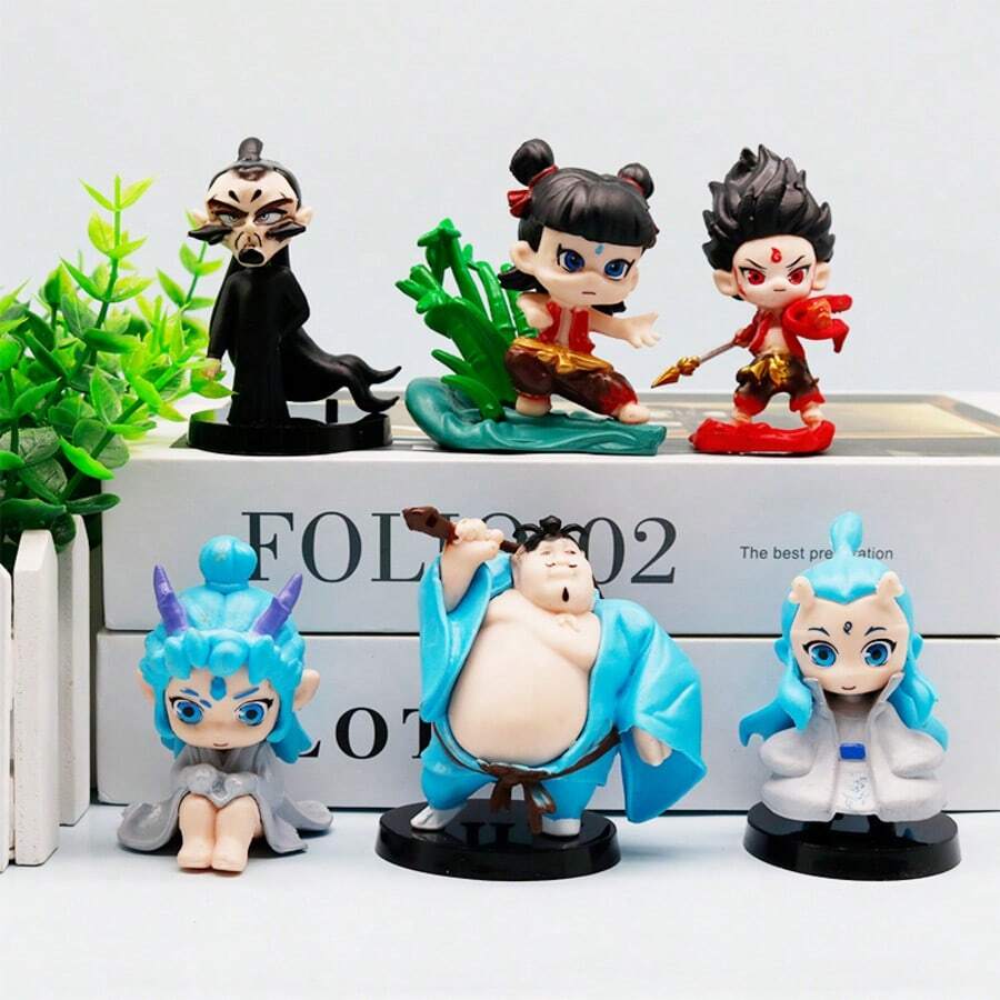 Nezha - The Hero Born Series, Nezha Action Figure Toys, Nezha 2 ...