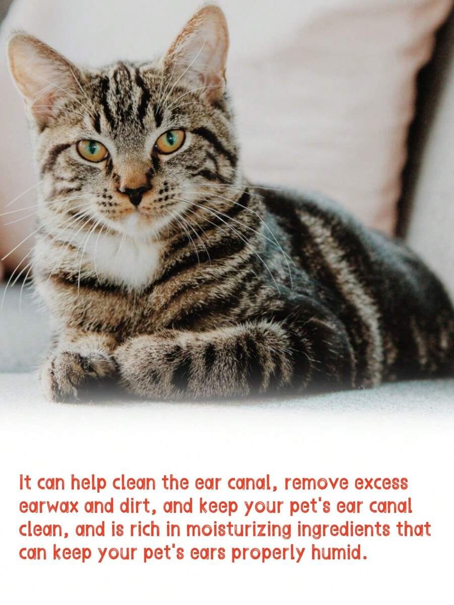 Pet Ear Drops Relieve Ear Discomfort For Dogs And Cats Clean Ear Wax ...
