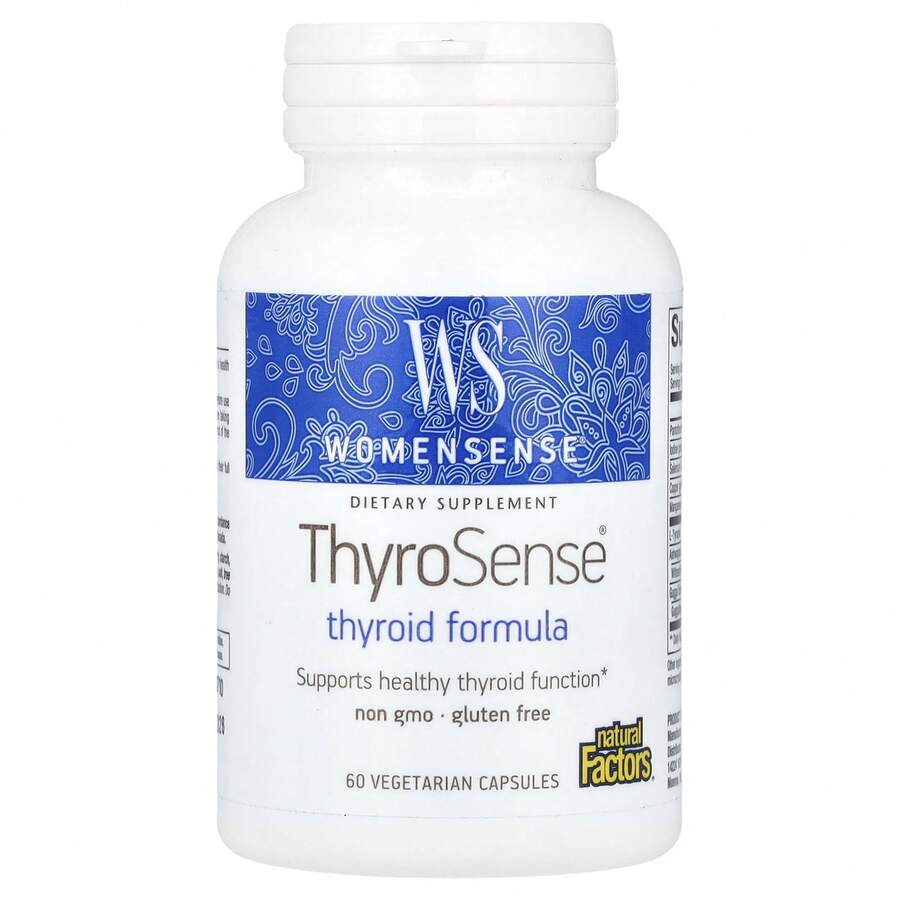 Natural Factors Natural Factors WomenSense, ThyroSense, Thyroid Formula ...