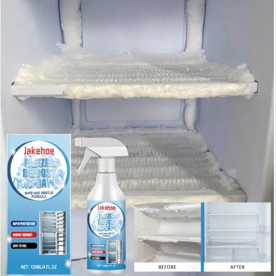 Multi-Purpose Ice Removal Spray, For Freezer, Ice Maker, Car Windows ...