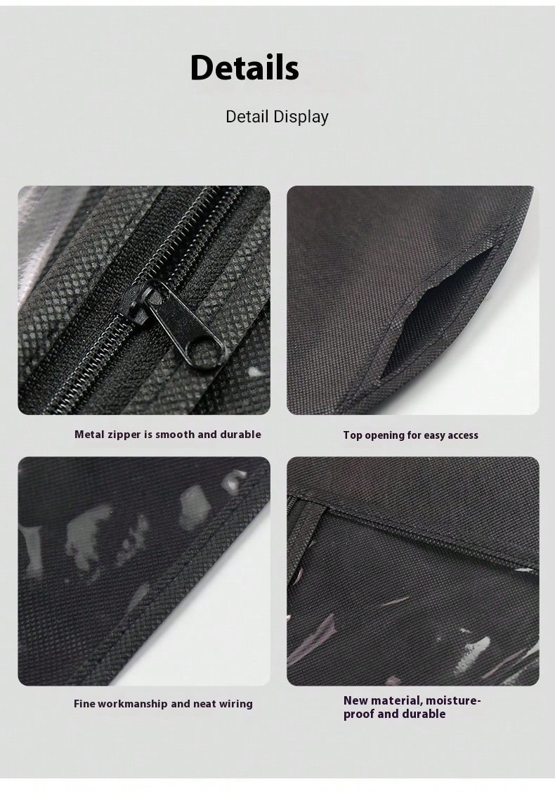 Wig Storage Bags With Hangers Hair Extension Organizer For Multiple ...