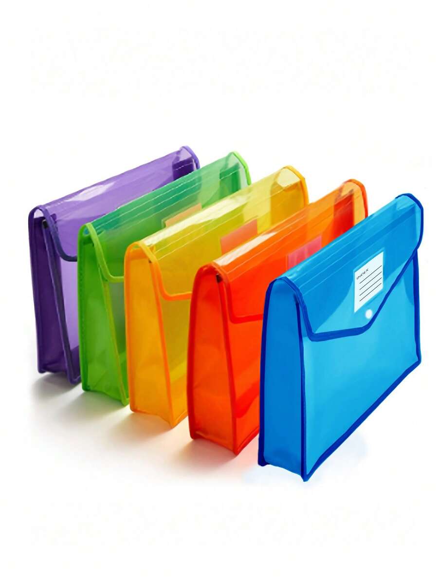 1pc A4 Plastic File Folders,Envelope Expanding File Wallet Organizer ...