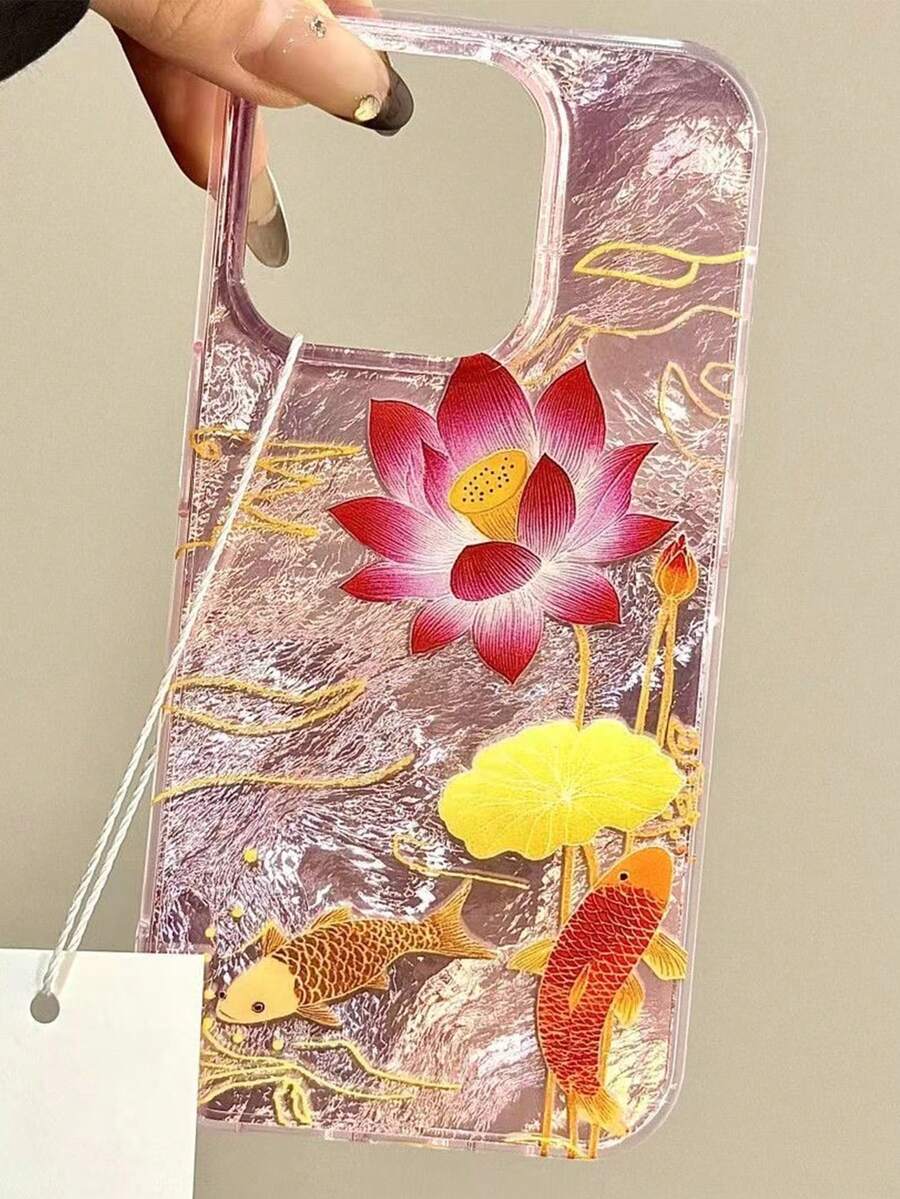 Florale bemalte hochwertige Chiffon Silber minimalistische Mode ...