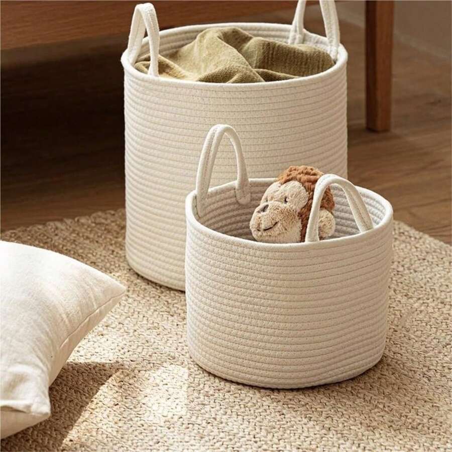 1pc Multipurpose Laundry Basket, Garment Diaper Storage Container ...