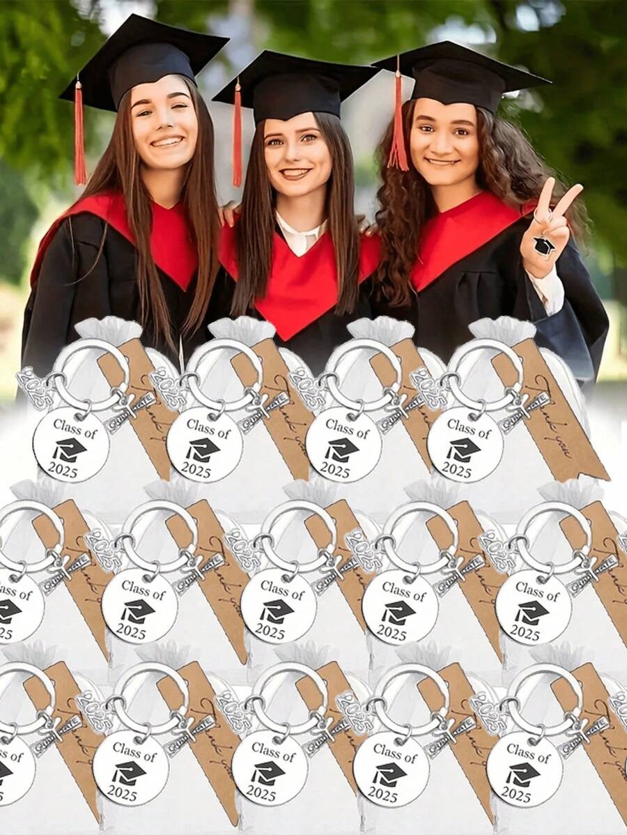 15/6pcs Graduation Commemorative Gift, Silver Metal 2025 Graduation ...