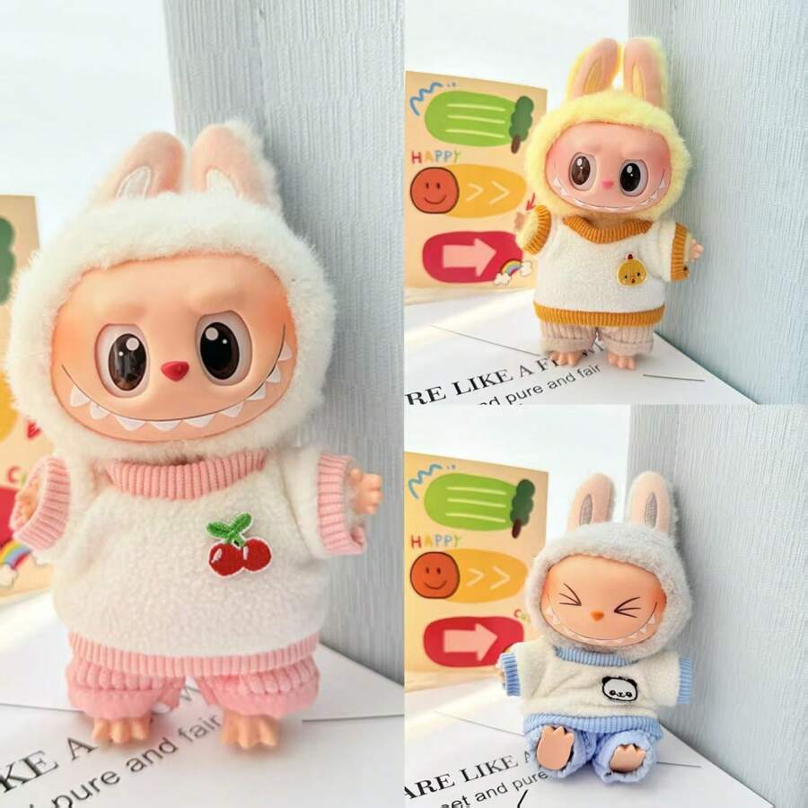 [only The Clothes] Labubu Clothes 17cm Labubu Doll Clothes Labubu Blind