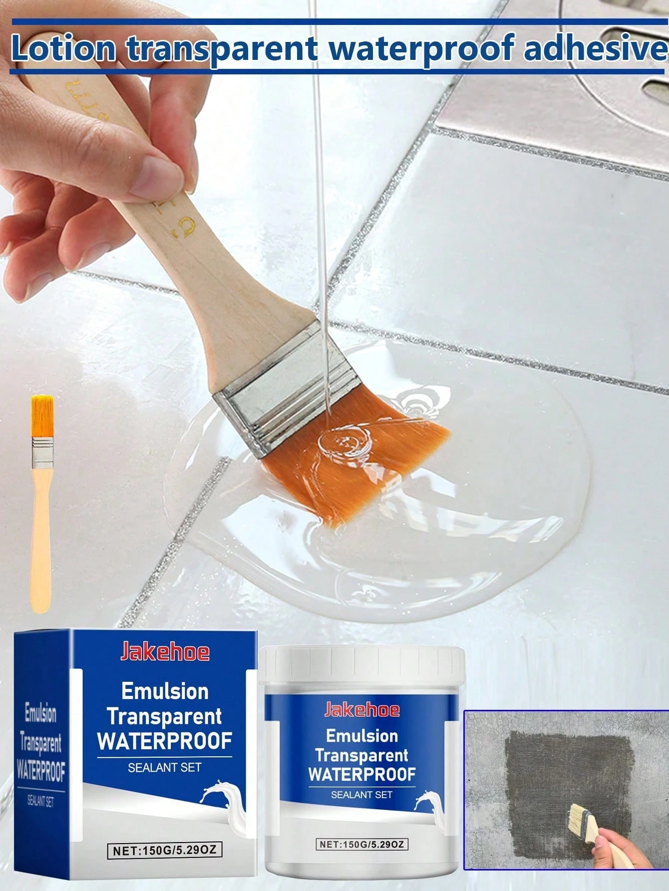 Clear Waterproof Glue, Invisible Sealant, Quick Filler For Construction ...