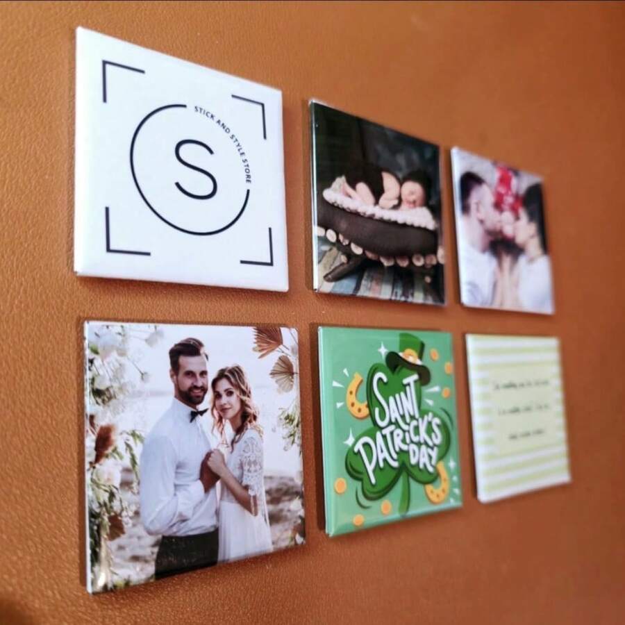 2x2 Photo Magnets, Fridge Magnets, Save The Date Fridge Magnets ...