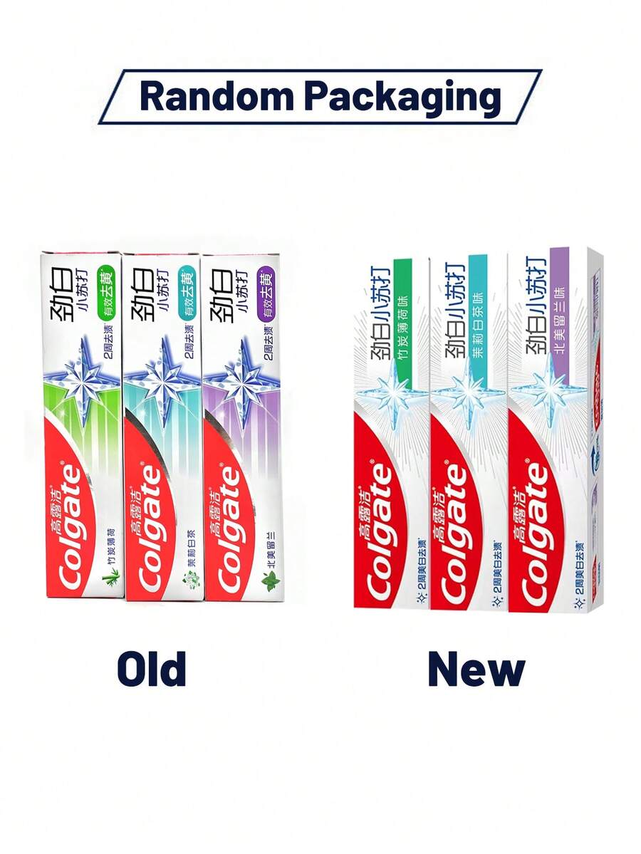 colgate Whitening Baking Soda Toothpaste Bamboo Charcoal Mint Flavor ...