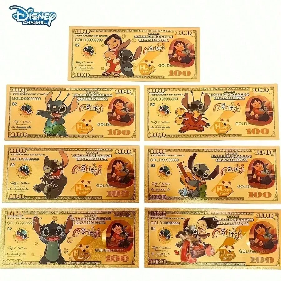 Disney Disney Officially Licensed Stitch (Lilo & Stitch) Gold ...