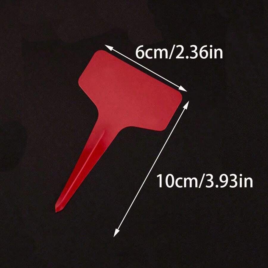 5pcs/15pcs/30pcs Plastic Plant T-Type Labels, Floral Identification ...