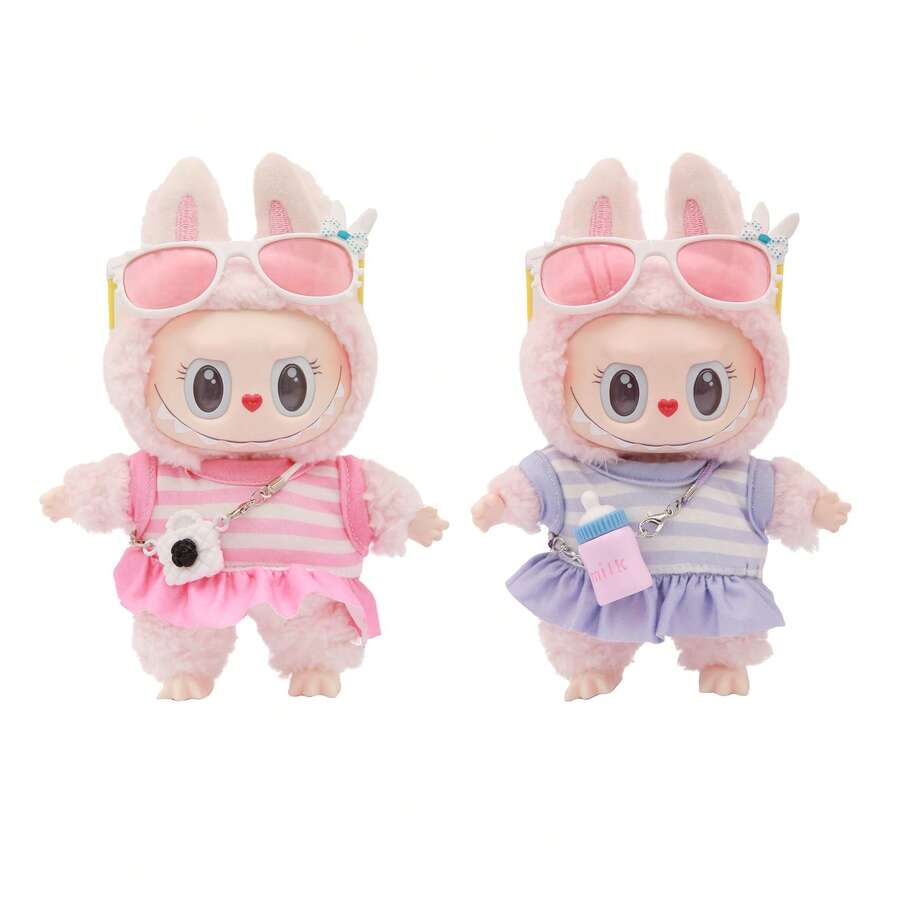 New Product - Cute Outfit, Sunglasses And Accessories For Labubu Plush ...