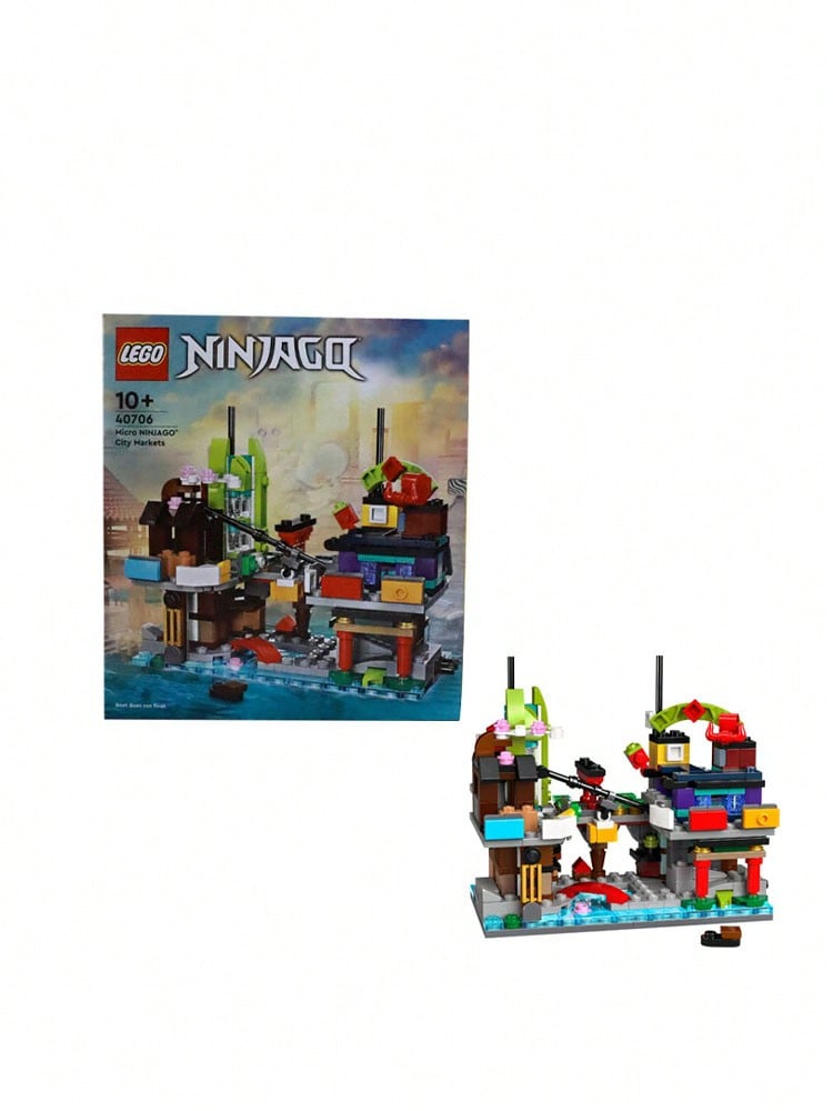 LEGO 40706 Micro Ninjago City Market Children's Boys And Girls Building ...