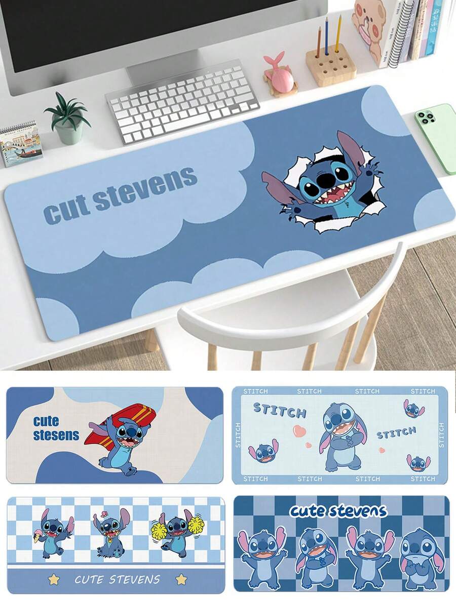New 5style Stitch Cartoon Mouse Pad Cute Anime Figure Image Office ...