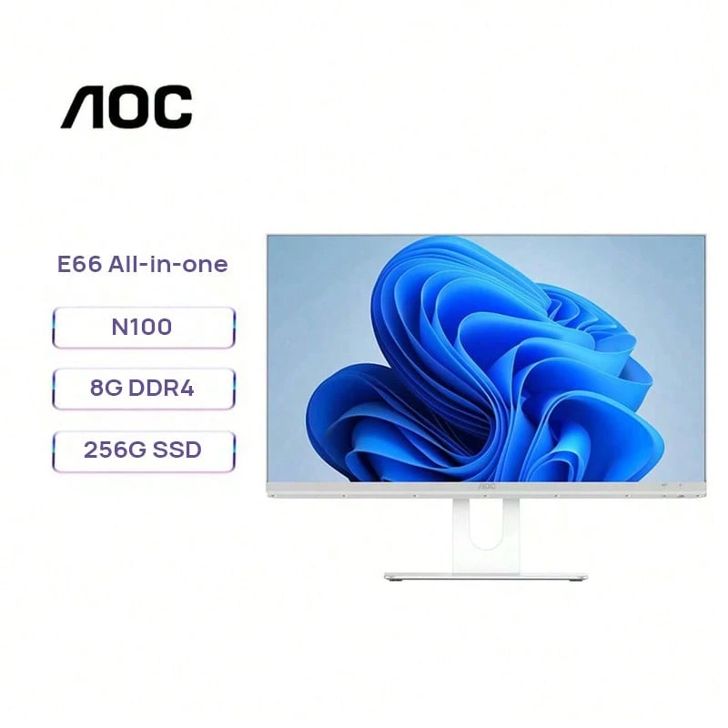 AOC Computadora de escritorio todo en uno de 23.8 pulgadas E66 ...