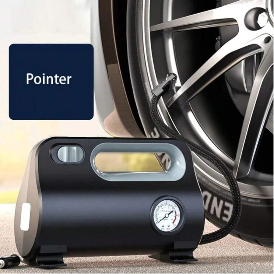 Car Tire Inflator Portable Air Compressor Wireless Air Pump Tires Pump ...