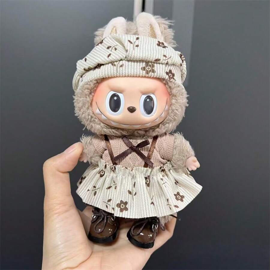 [Nur Kleidung] LABUBU Cosplay Outfit 17 cm LABUBU Anhänger Blindbox LABUBU Puppen ...