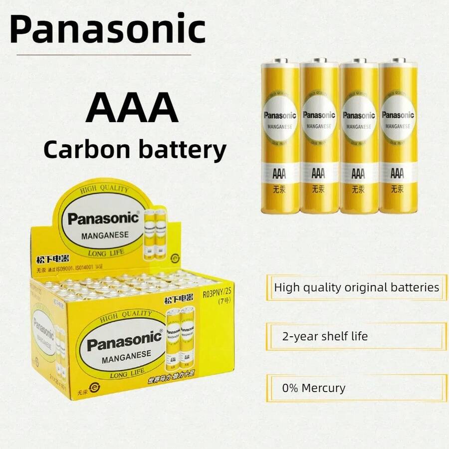 Panasonic NEW Original Panasonic Disposable Battery1.5v Battery AA/AAA ...