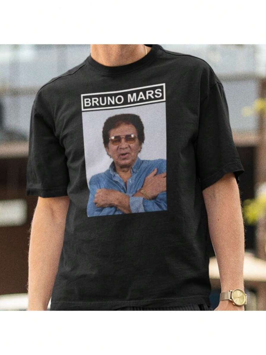 Camiseta Divertida Meme Brasileiro Bruno Mars e Reginaldo Rossi Cantor ...