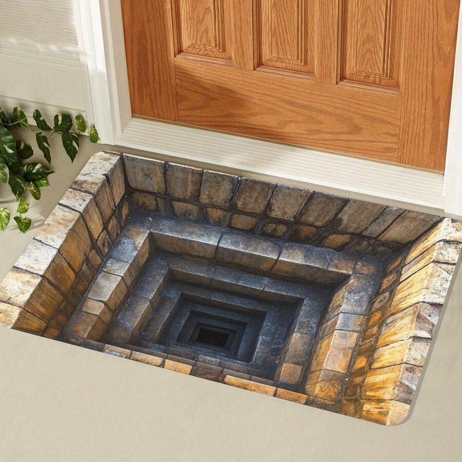 3D Visual Illusion Doormat Trick Is Fun | SHEIN USA