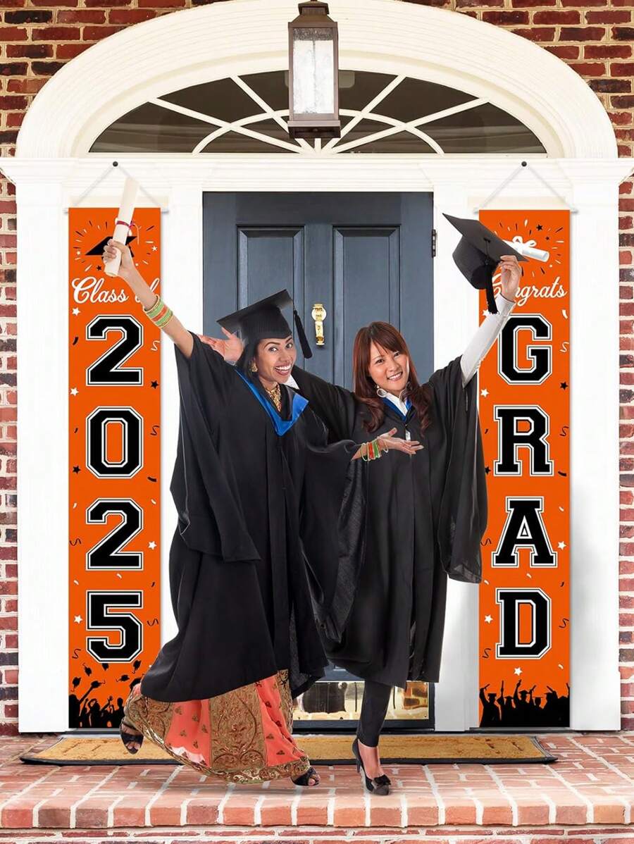 Graduation Decorations 2025, Graduation Banner Class Of 2025, Hanging ...