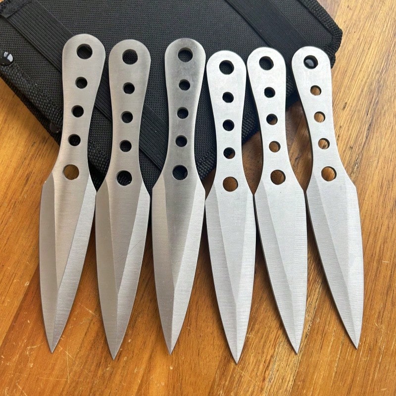 No Cutting Edge Training Knife With Hole Stainless Steel Pri Practice ...