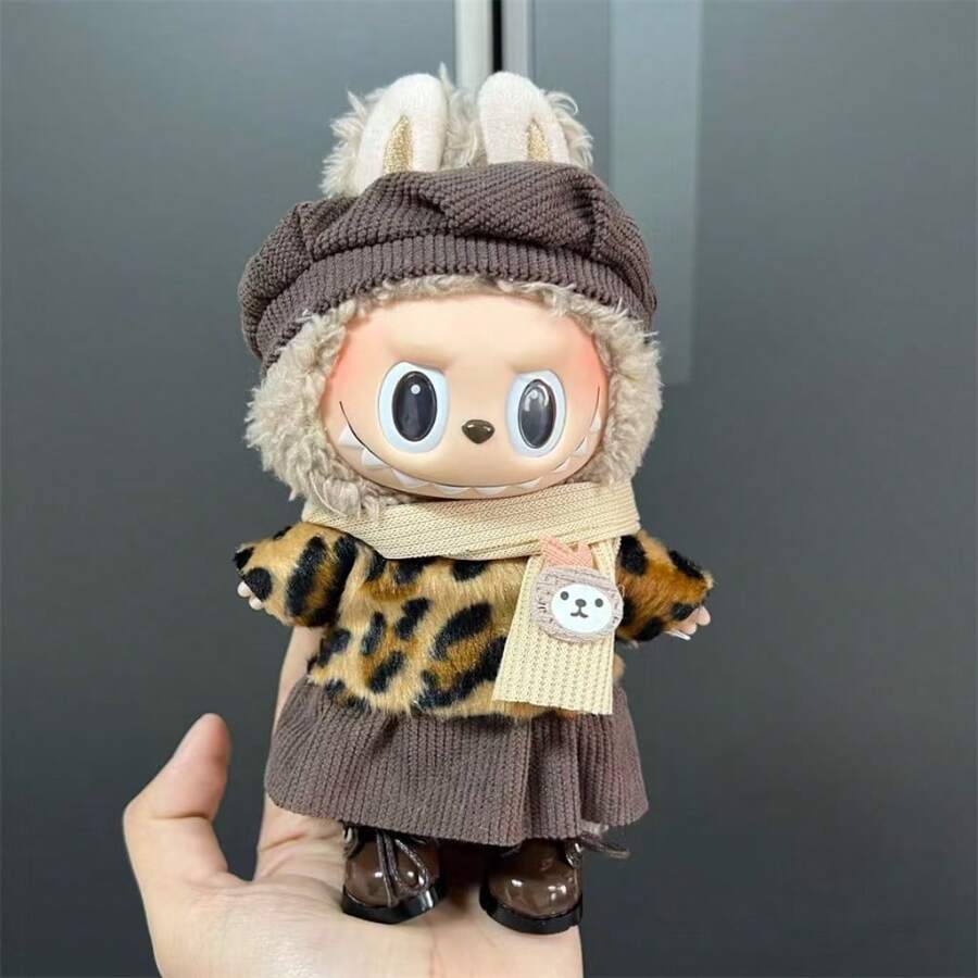 Clothes Only] LABUBU Cosplay Outfit 17cm LABUBU Pendant Blind Box ...