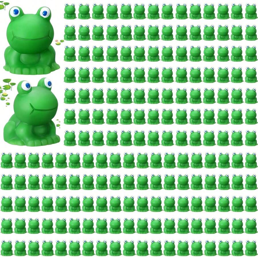 Mini Plastic Frog Garden Decor, Small Resin Frog Statues For Fairy ...