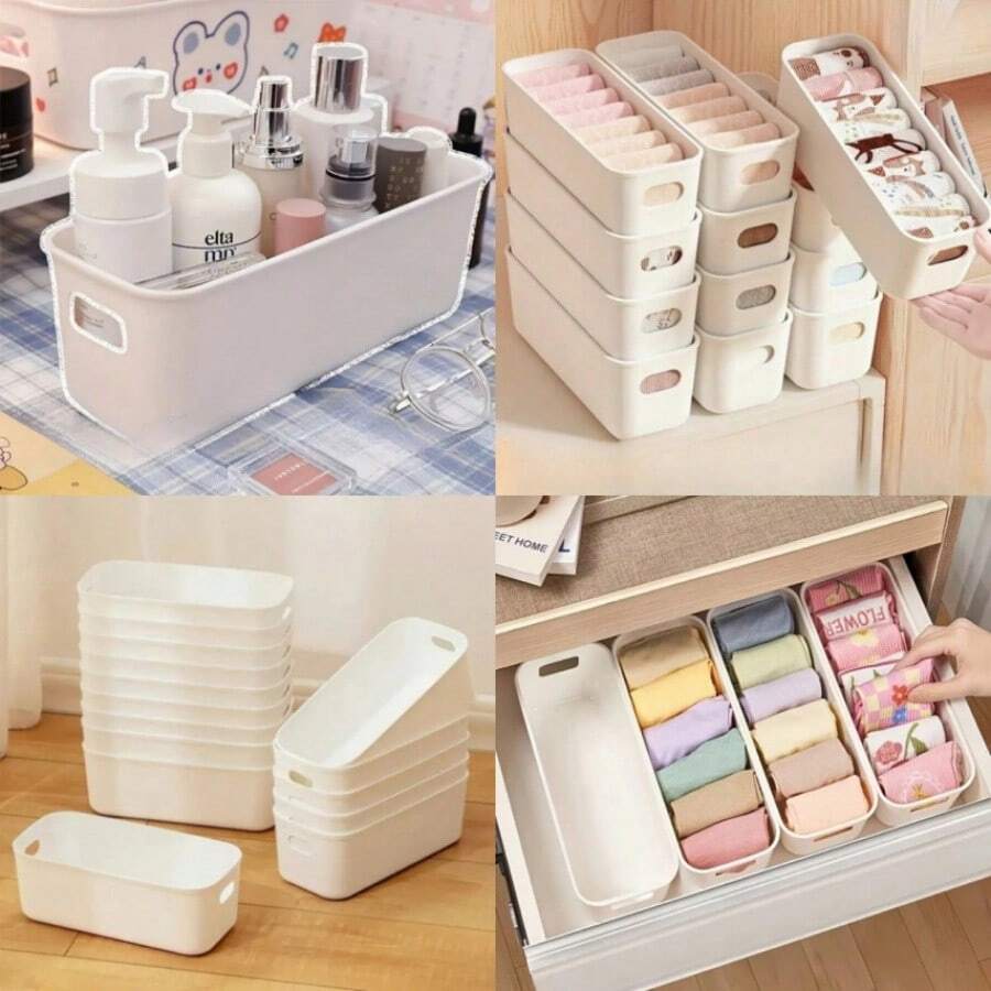 Desk Storage Storagedrawer Storage Box Smallstorage Box Lid Space ...