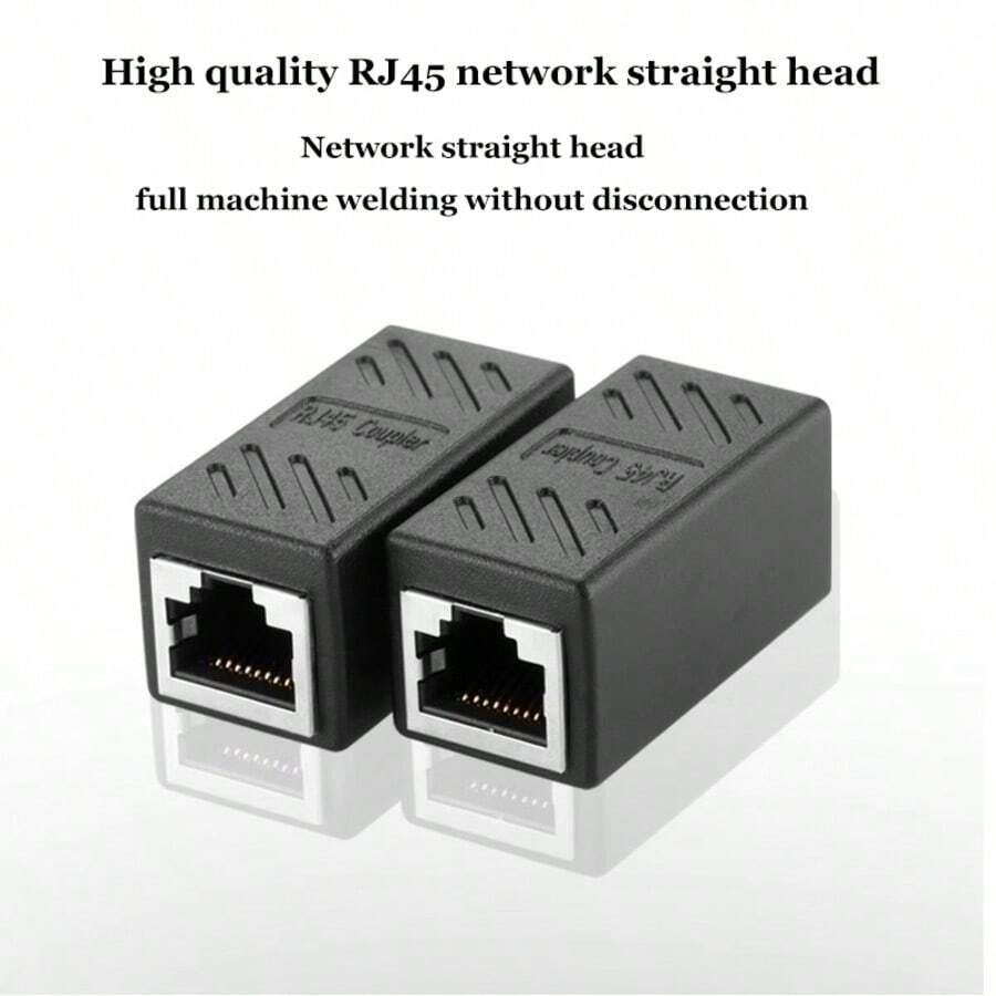 Network Cable Butt Connector Extender Adapter Rj45 Network Monitoring ...