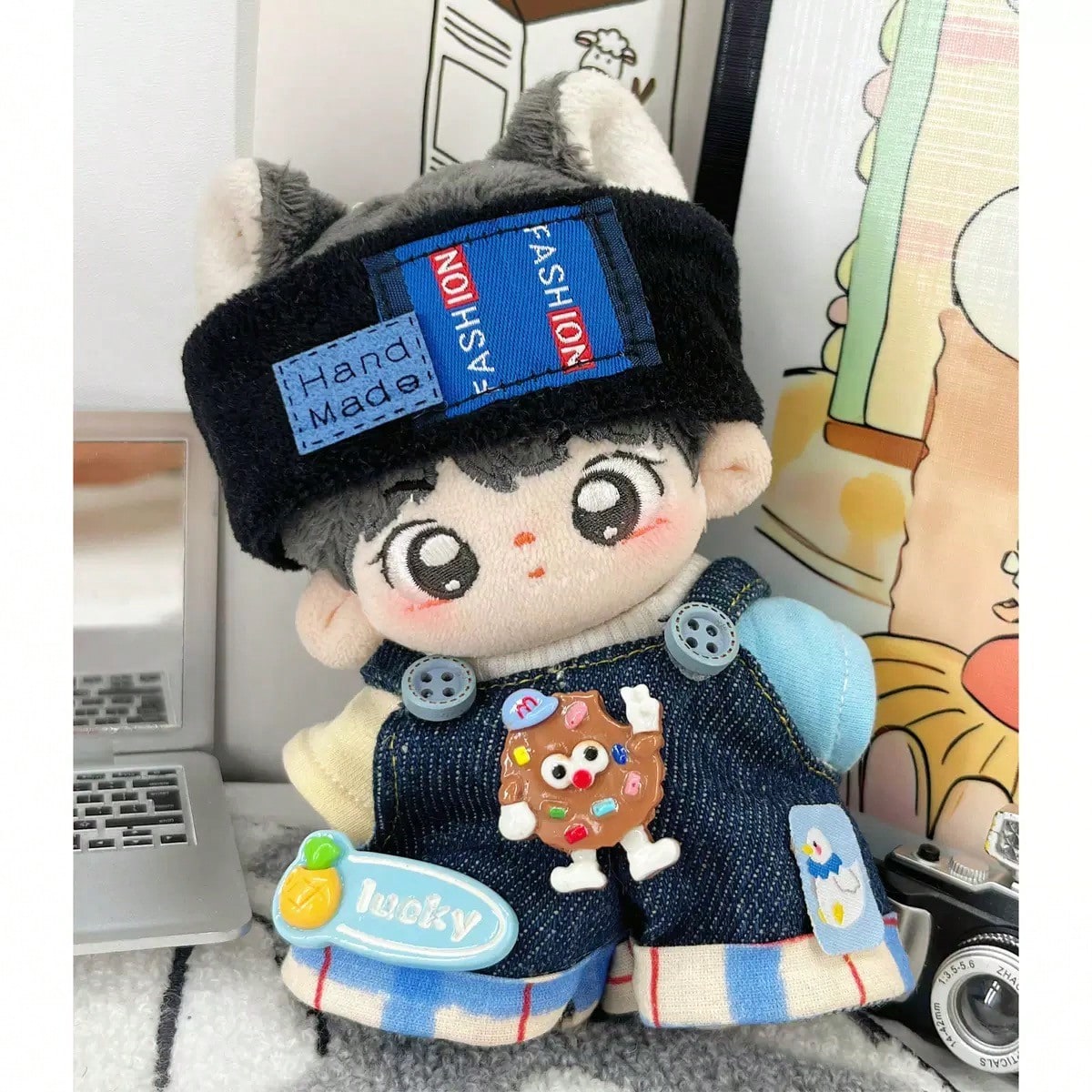 10cm Labubu Celebrity Cotton Doll Clothes, Cotton Doll Apparel Outfit ...