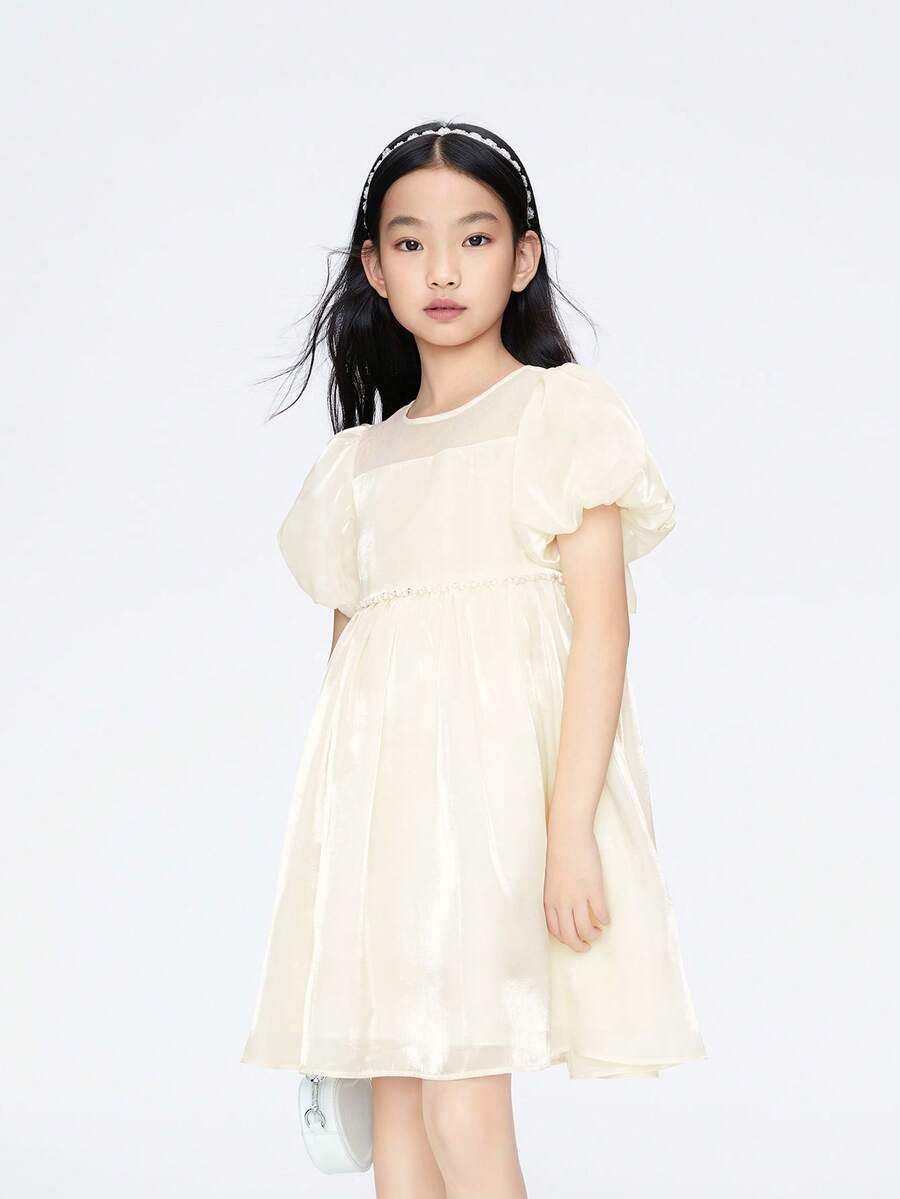 Annil Tween Girl Dress Cutta Children's Dress Elegant Princess Skirt ...